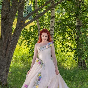 Princess Fairytale Rose Dress Inga Ezergale Design - Etsy