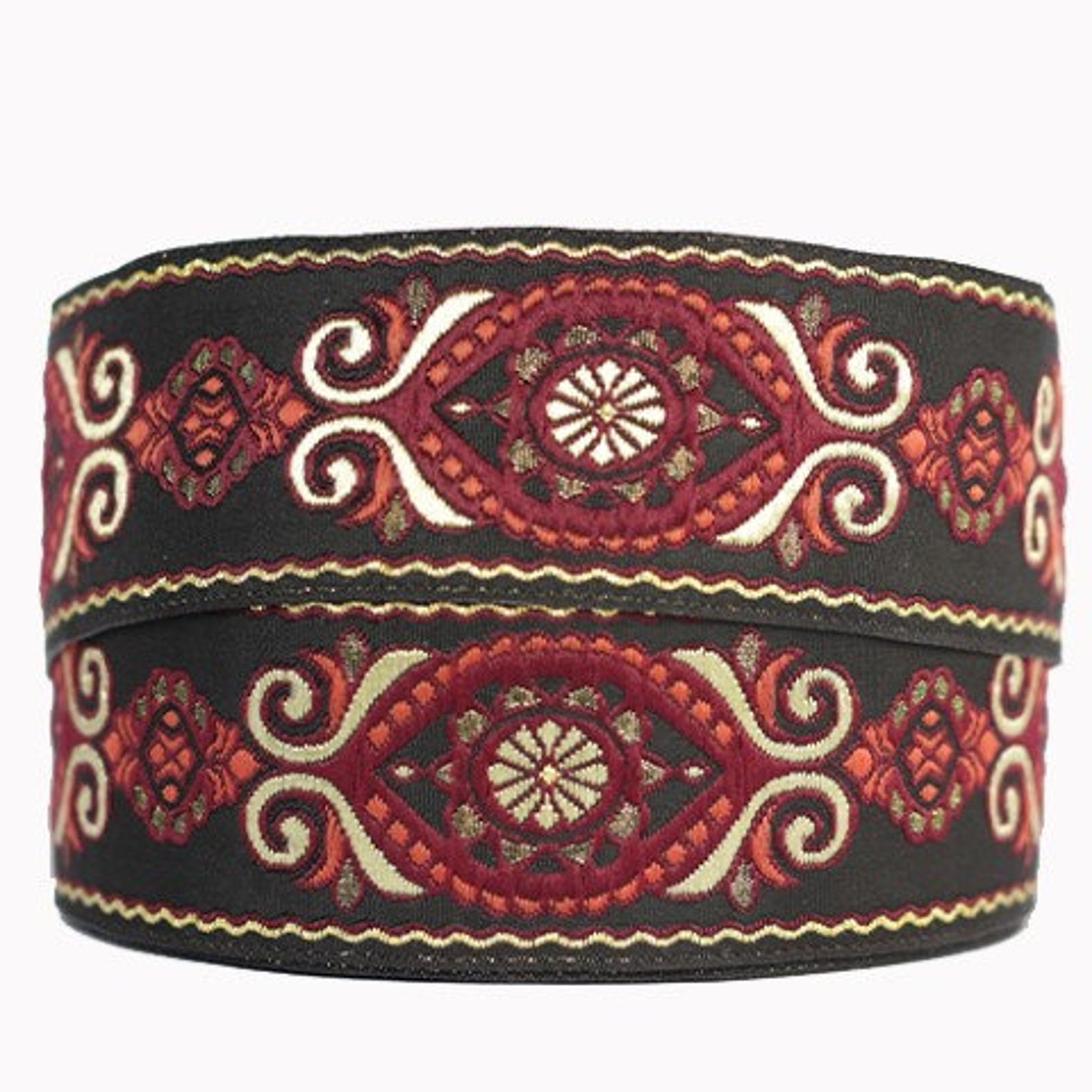 10m Medieval Ribbon Embroidered Jacquard Width 25mm / 35mm - Etsy