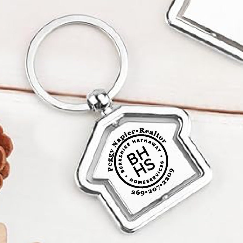 Realtor Keychain - Etsy