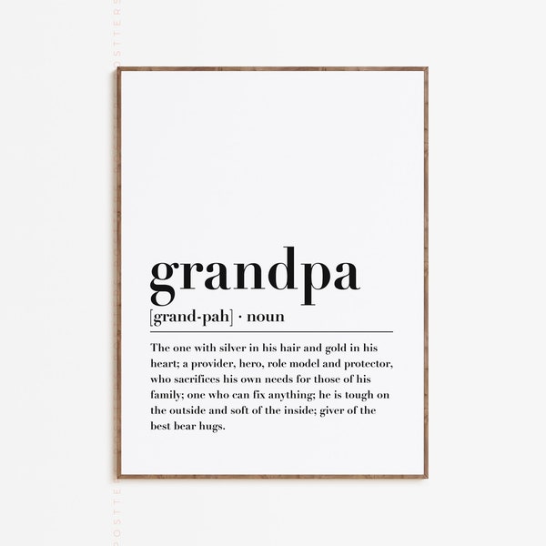 Grandpa - Etsy