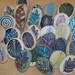 Painted Stones Feather Hand Painted Rocks, Colorful Painted Feather on ...