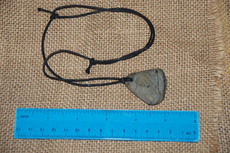Simple Unisex Sea Pebble Necklace Natural Beach Pebble - Etsy