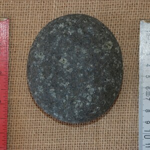 Big Grey Sea Mandala Stone 9x10cm Large Stone for Painting, Mandala ...