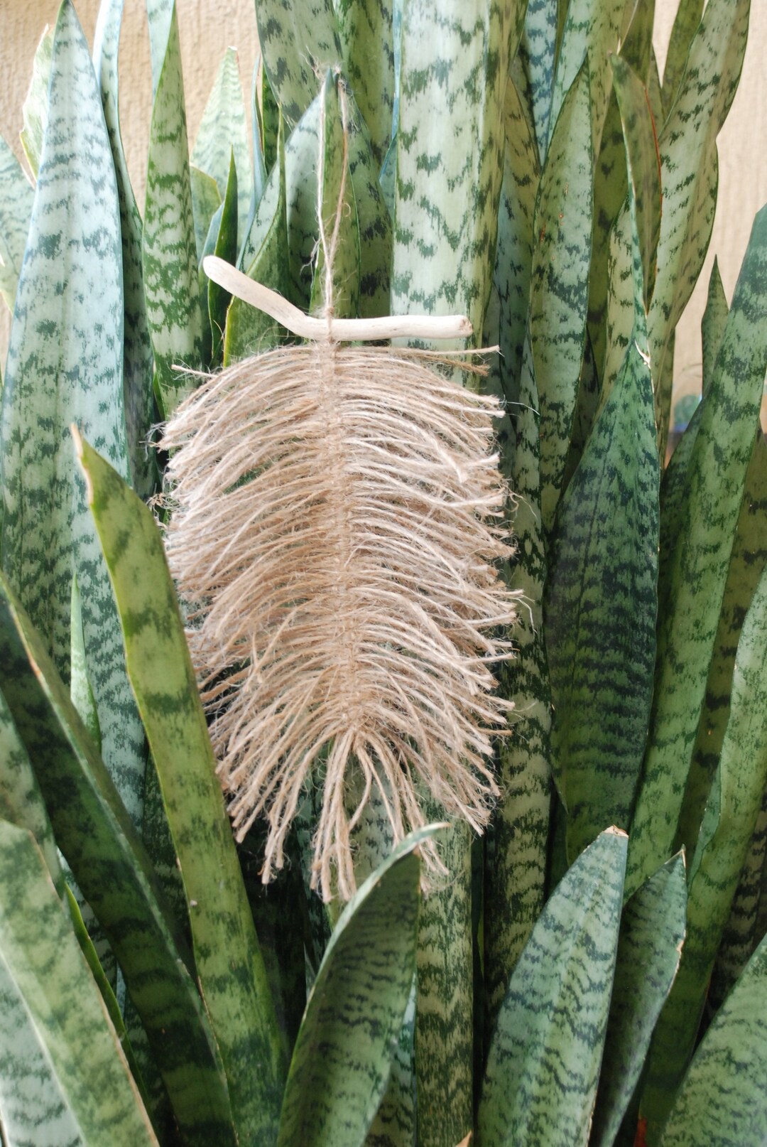 Jute Macrame Feather Macrame Wall Hanging Macrame Boho - Etsy