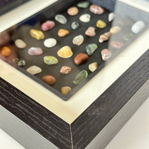 Seastone Wall Decor, Shell and Stone Art Picture - Etsy