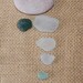 Pebble & Sea Glass Balancing Sculpture Genuine Sea Glass Cairn, Zen ...