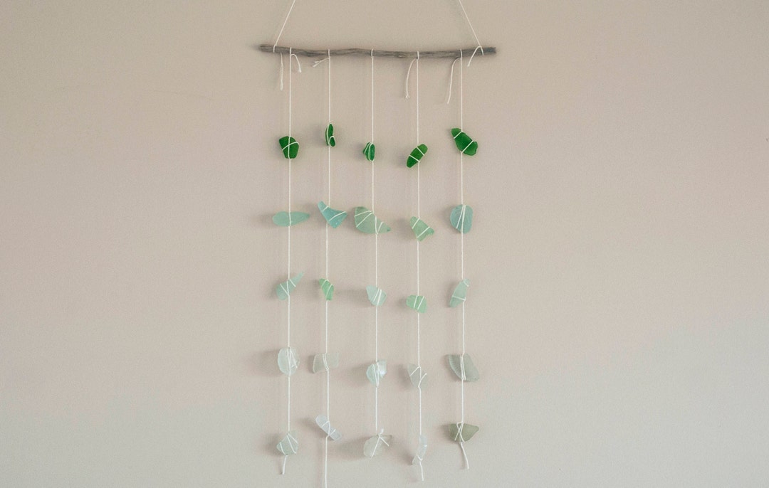 Driftwood Mobile From Cyprus Handmade Hanging Wall Art Beach Mobile ...