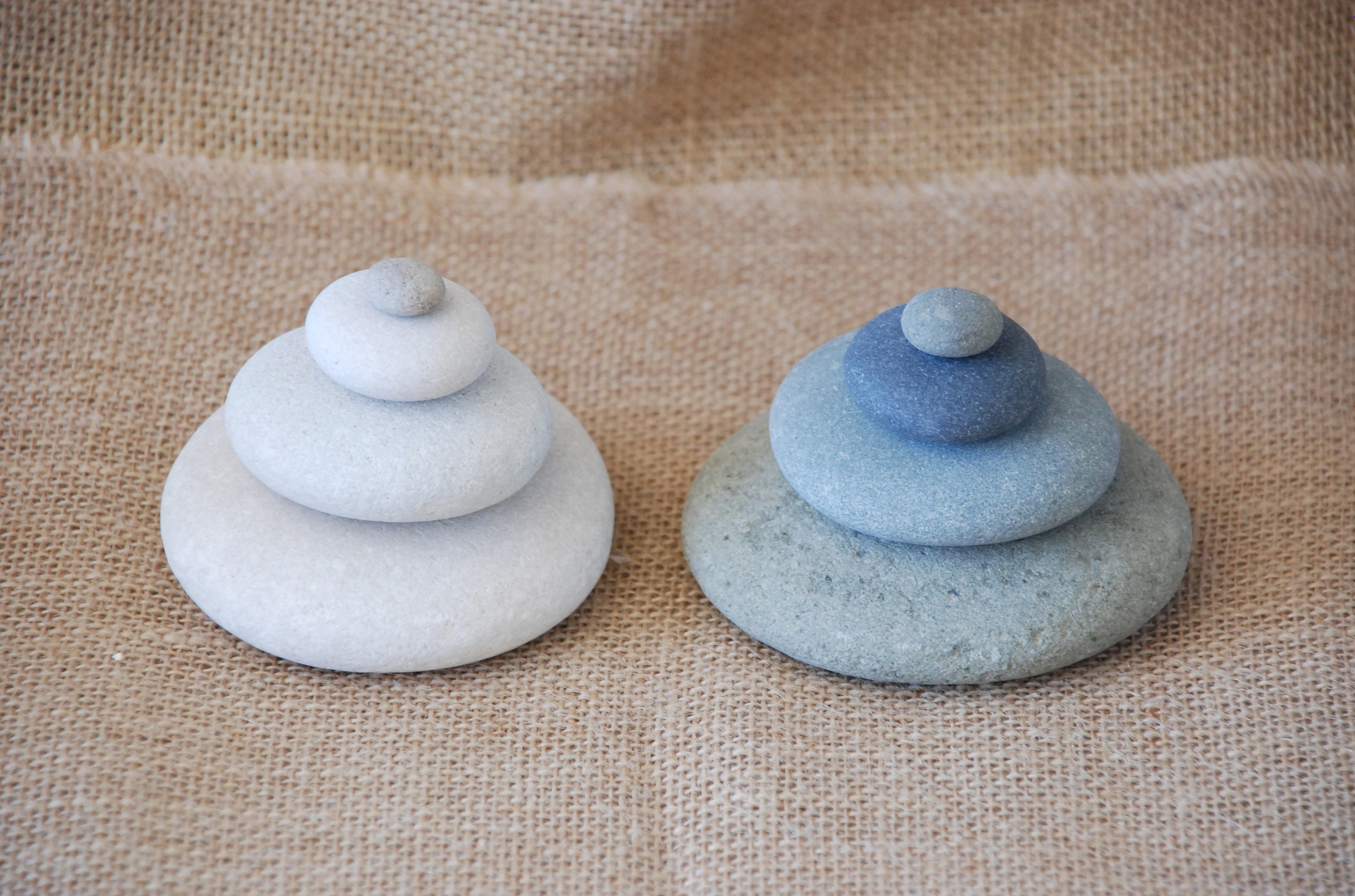 4 Round Stackable Stones Zen Meditation Yoga Rocks Cairn | Etsy