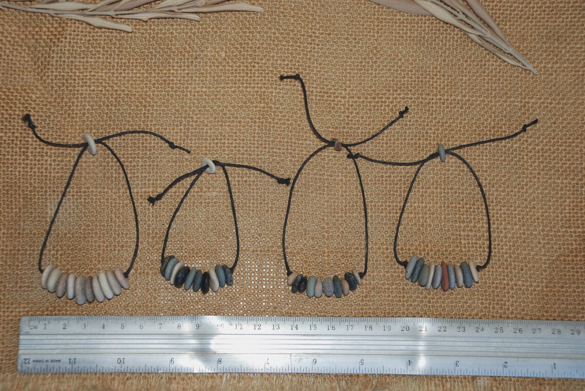 Cyprus Zen Pebble Bracelet Natural Beach Pebble Bracelet - Etsy