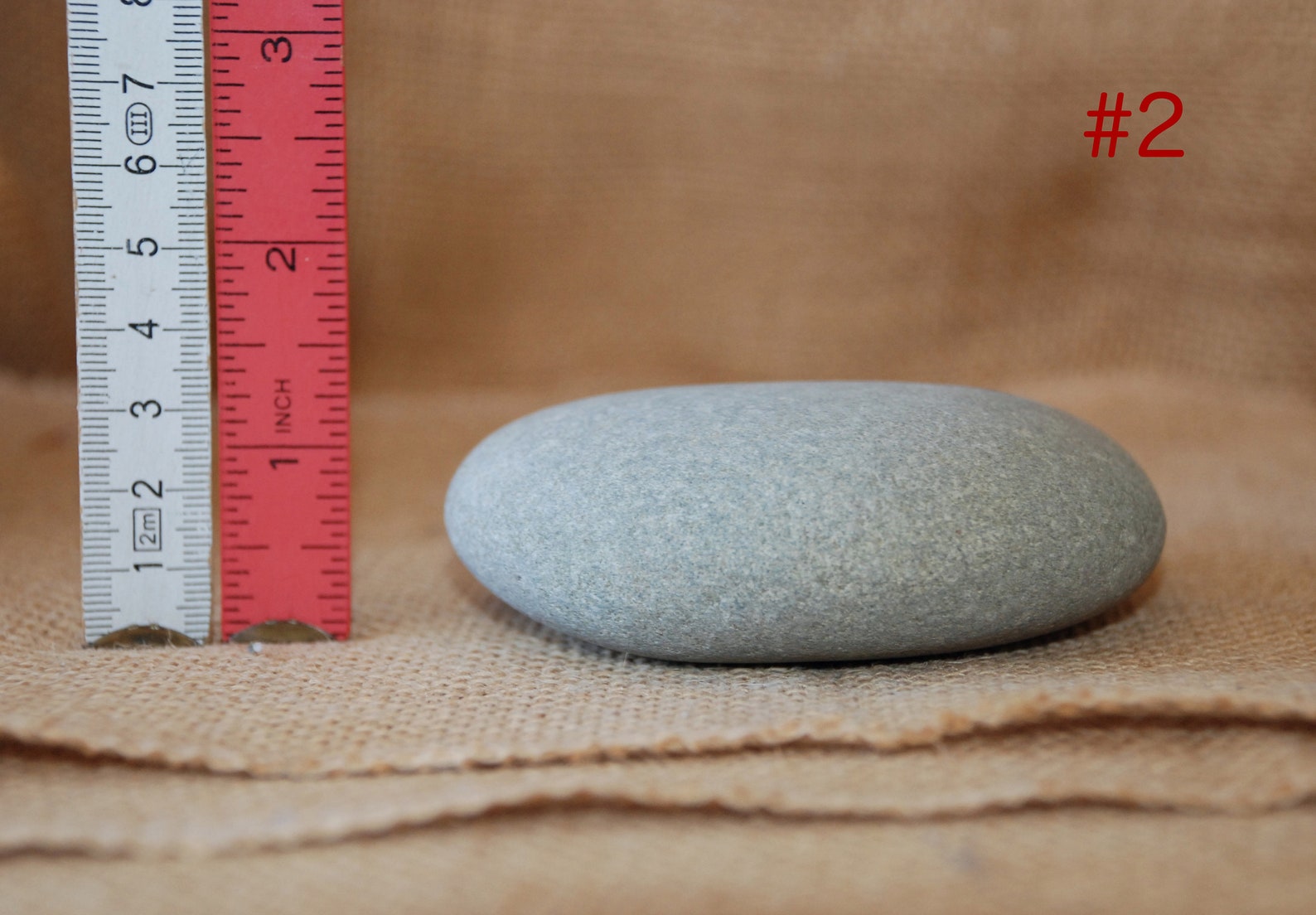 Big Grey Sea Mandala Stone 9x10cm Large Stone For Painting | Etsy