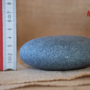 Big Grey Sea Mandala Stone 9x10cm Large Stone For Painting | Etsy