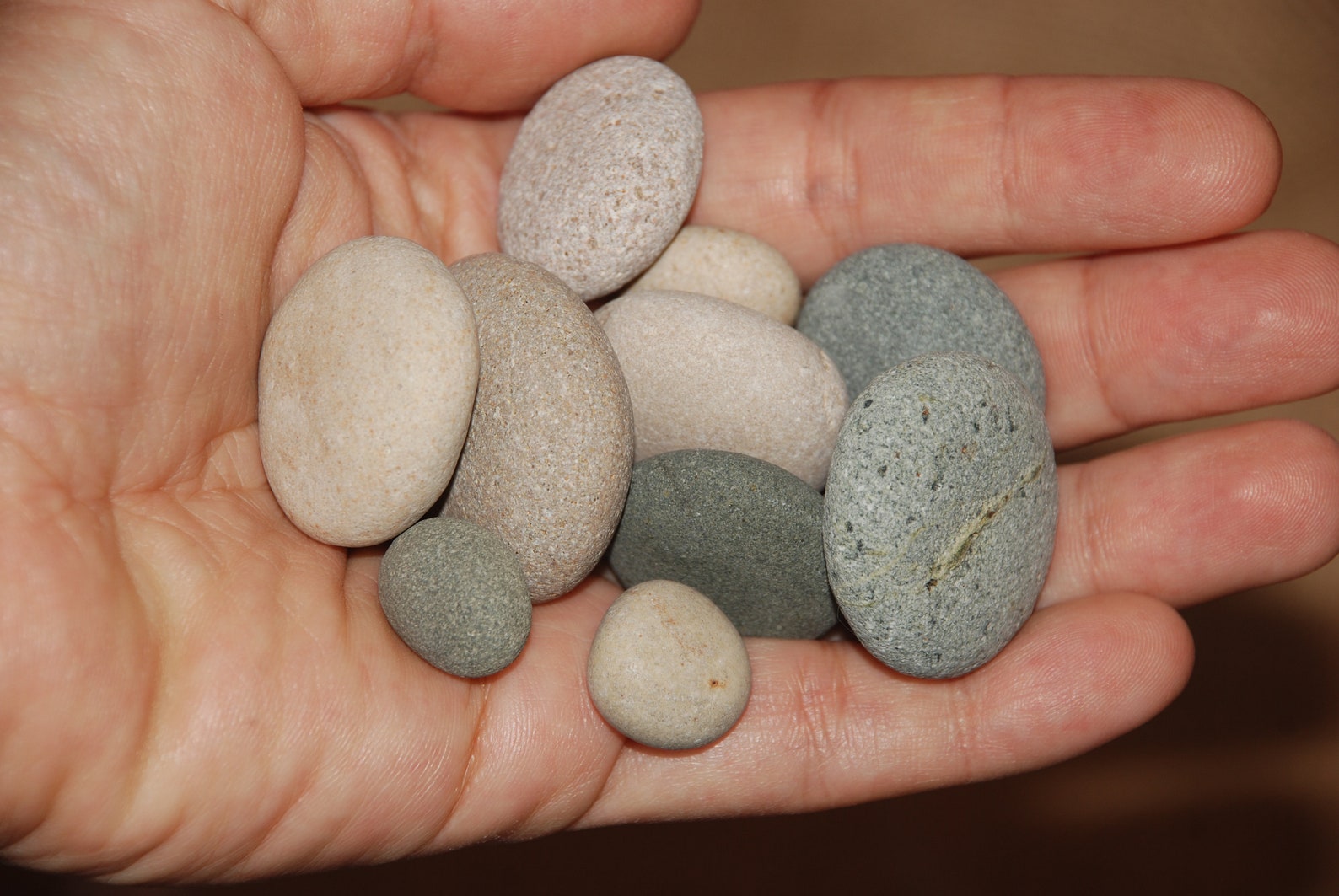 10 Small Sea Stones Zen Meditation Yoga Stones Stackable | Etsy