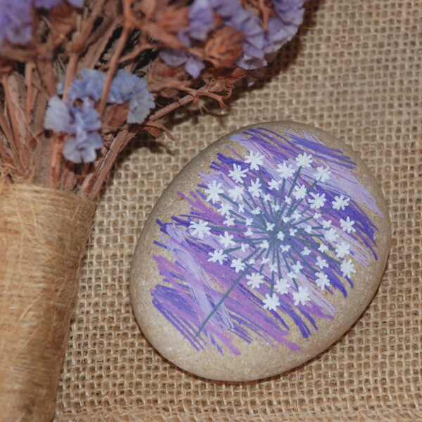 Painted Rocks Dandelion - Etsy