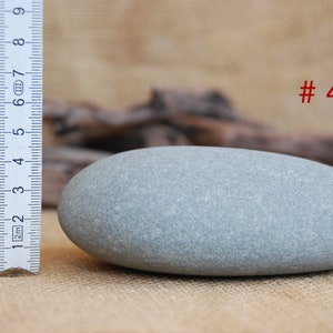 Big Grey Sea Mandala Stone 9x10cm Large Stone for Painting, Mandala ...