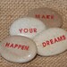 Set of 4 Pebbles Inspiration Motivation Message Wish - Etsy
