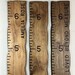 Hand Routed Family Growth Chart Ruler - Select Pine Board Version ...