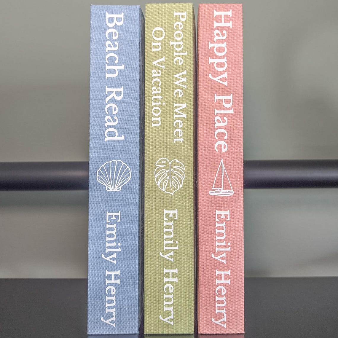 Beach Read by Emily Henry – Handmade Rebound Hardcover | Special ...