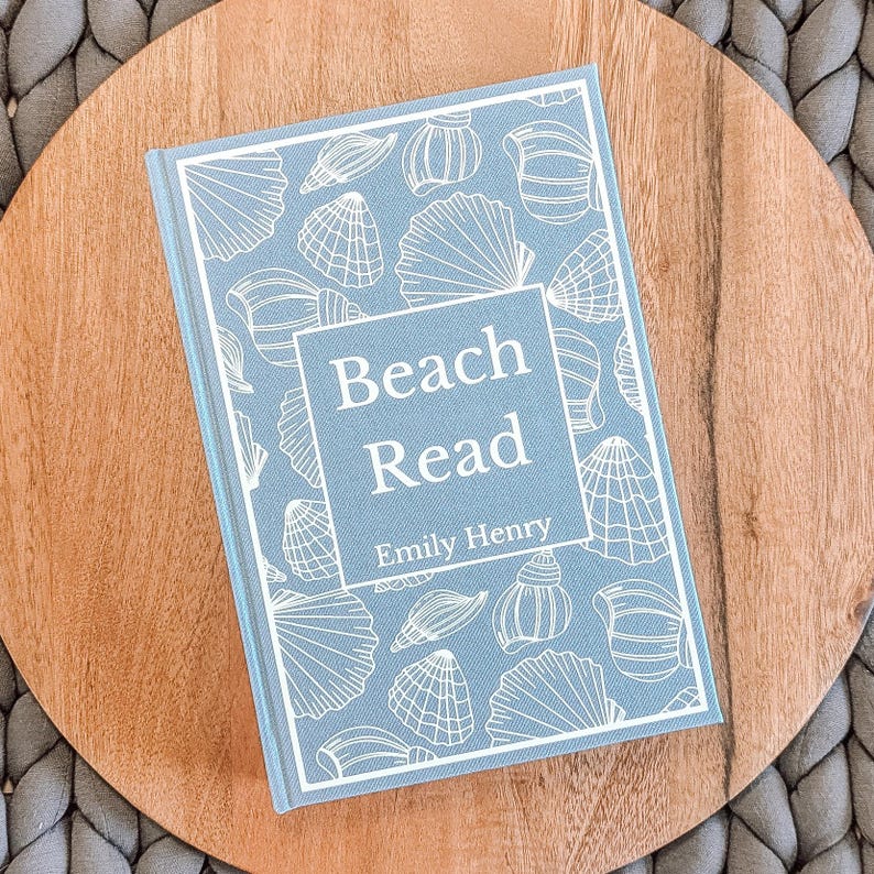 Beach Read by Emily Henry – Handmade Rebound Hardcover | Special ...