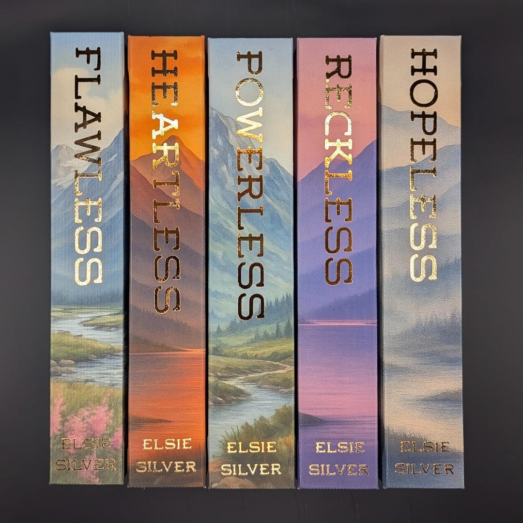 Chestnut Springs Series by Elsie Silver – Handmade Rebound Hardcover ...