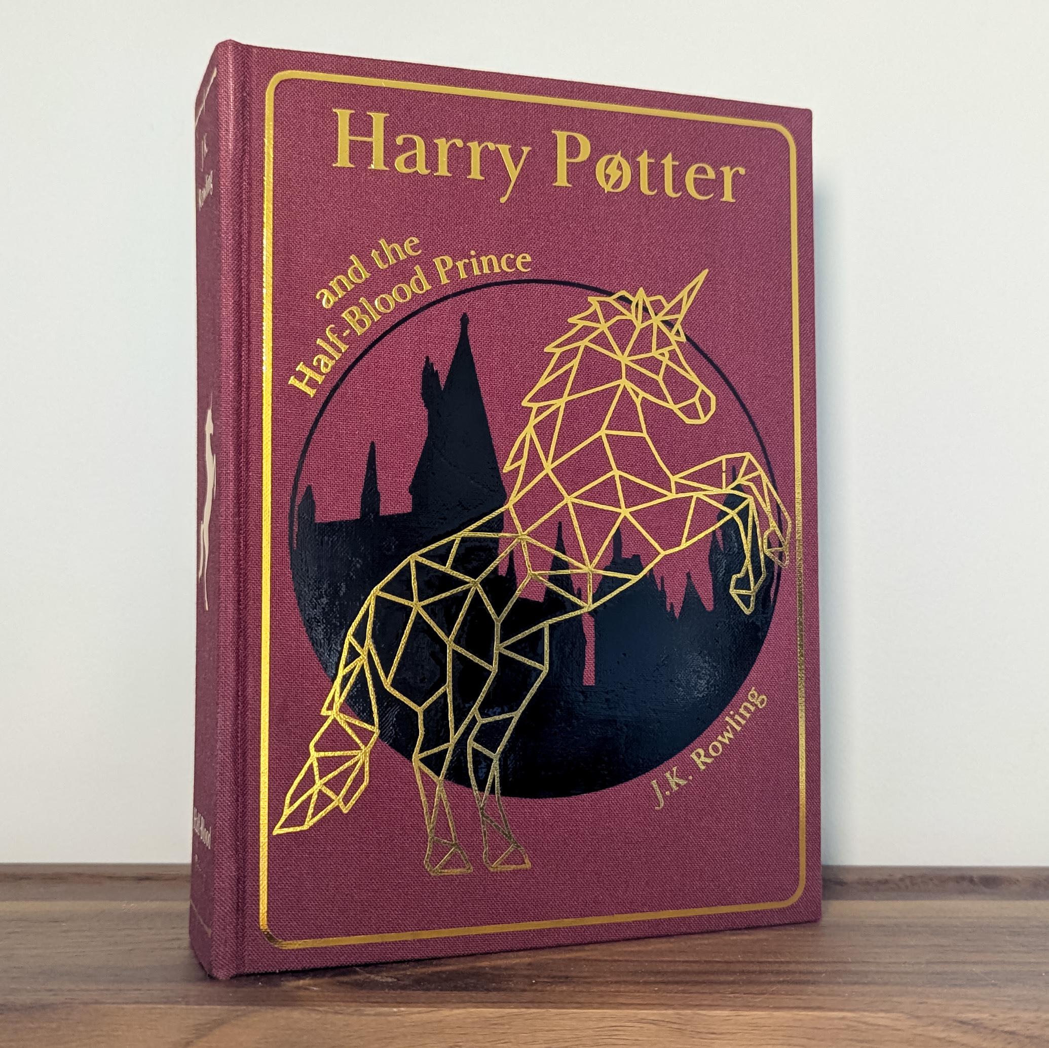 Harry Potter Series by J.K. Rowling– Handmade Rebound Hardcover ...