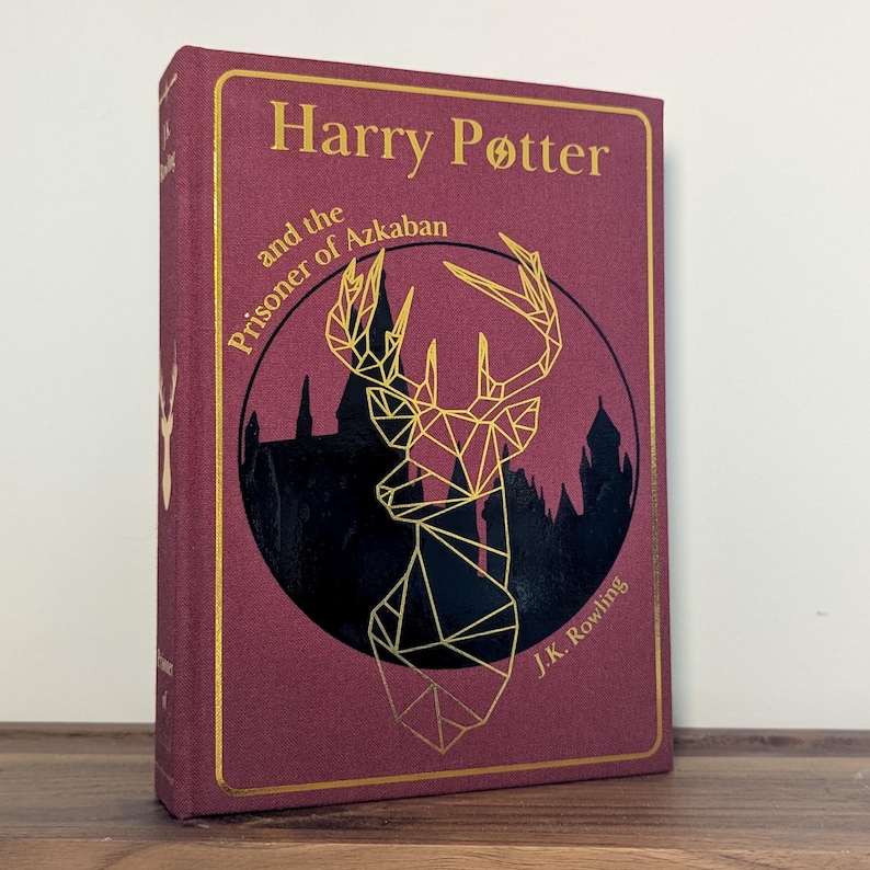 Harry Potter Series by J.K. Rowling– Handmade Rebound Hardcover ...