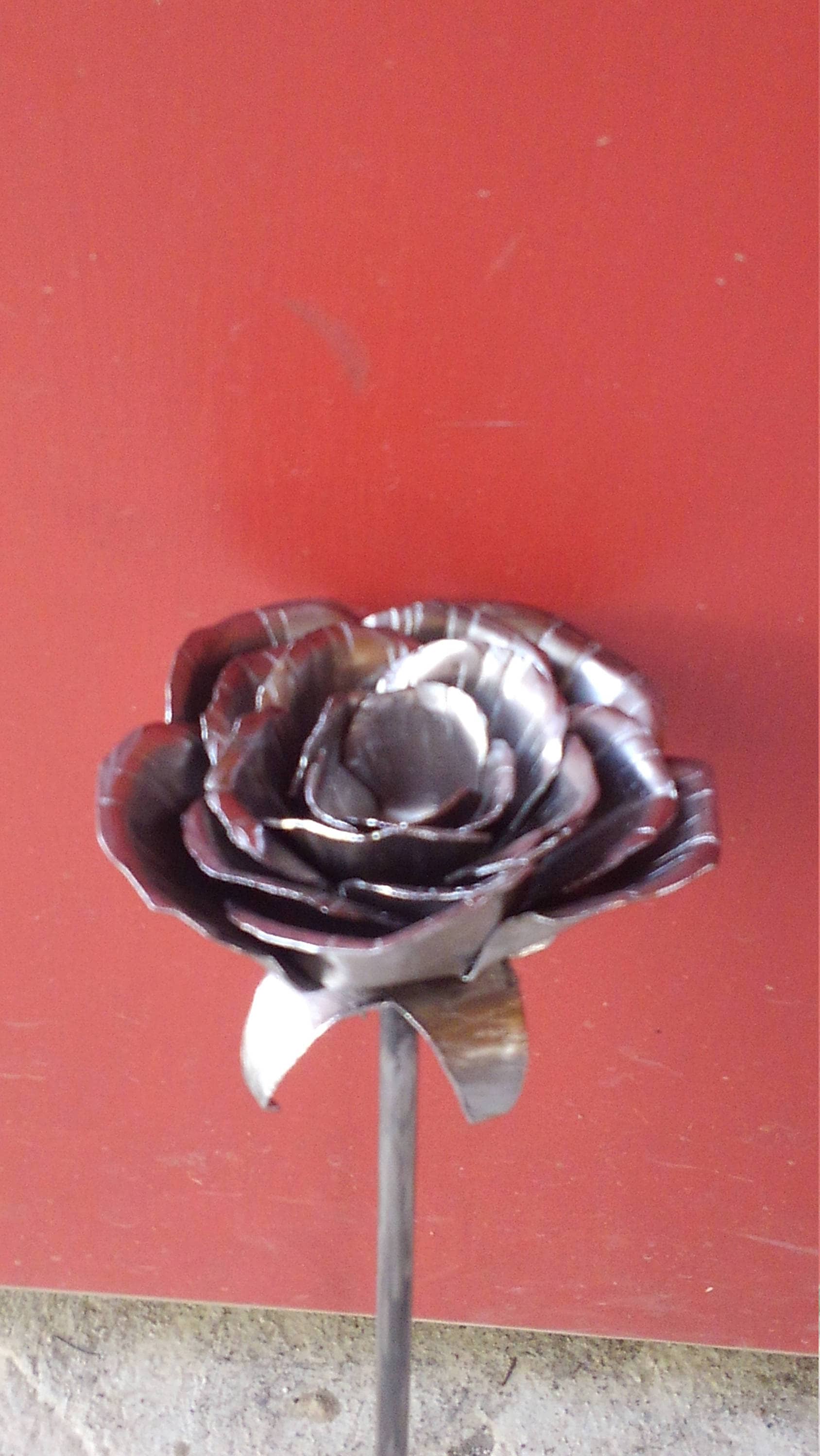 Rose Forged. Blacksmith Made Metal - Etsy