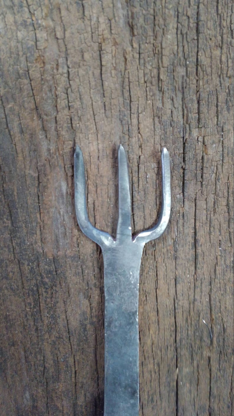 Fork Hand Forged Trident Blacksmith Made Heavy Duty - Etsy Canada