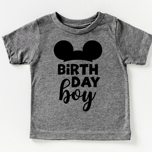 Mickey Mouse Yippee I'm Three Personalized Birthday Shirt | Etsy