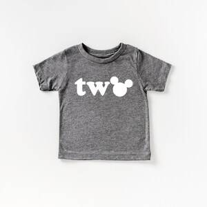 Second Mickey Mouse Birthday Shirt I 2nd Birthday T-shirts I Disney ...