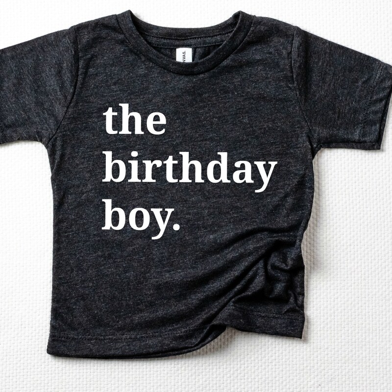 Birthday Boy Shirt - Etsy