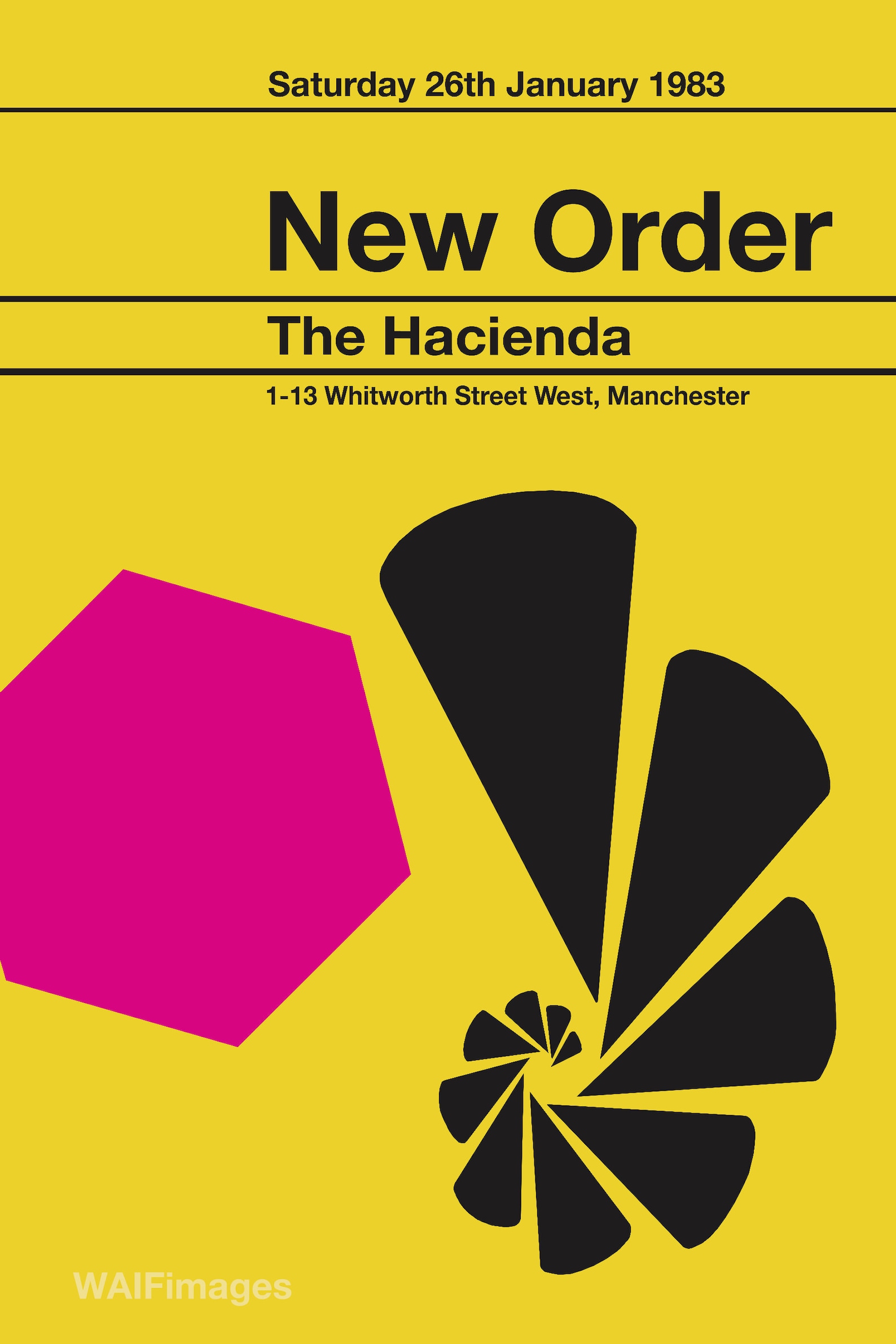 New Order Poster and Variations. A Classic Early 80's Image for the ...