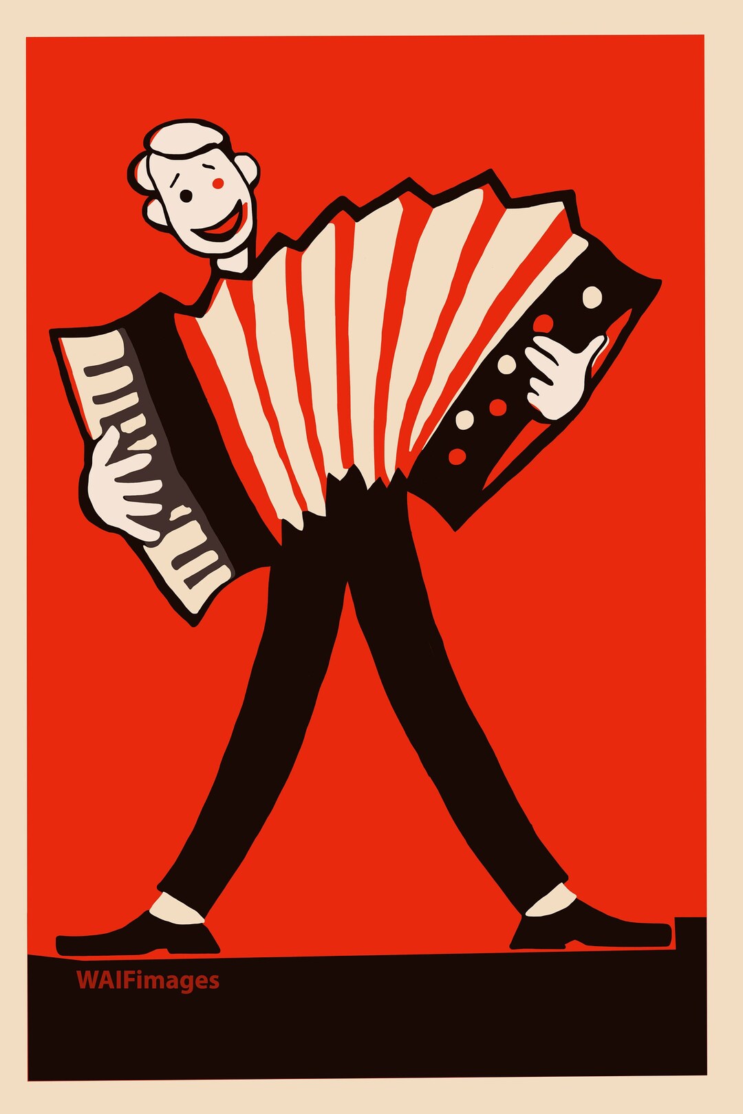 Mid Century Soviet Jazz Accordion no es un título que se vea muy a ...