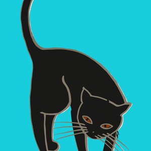 Cryptic Cat - Derived From a 1930s Japanese Match Box Label. A Classic ...