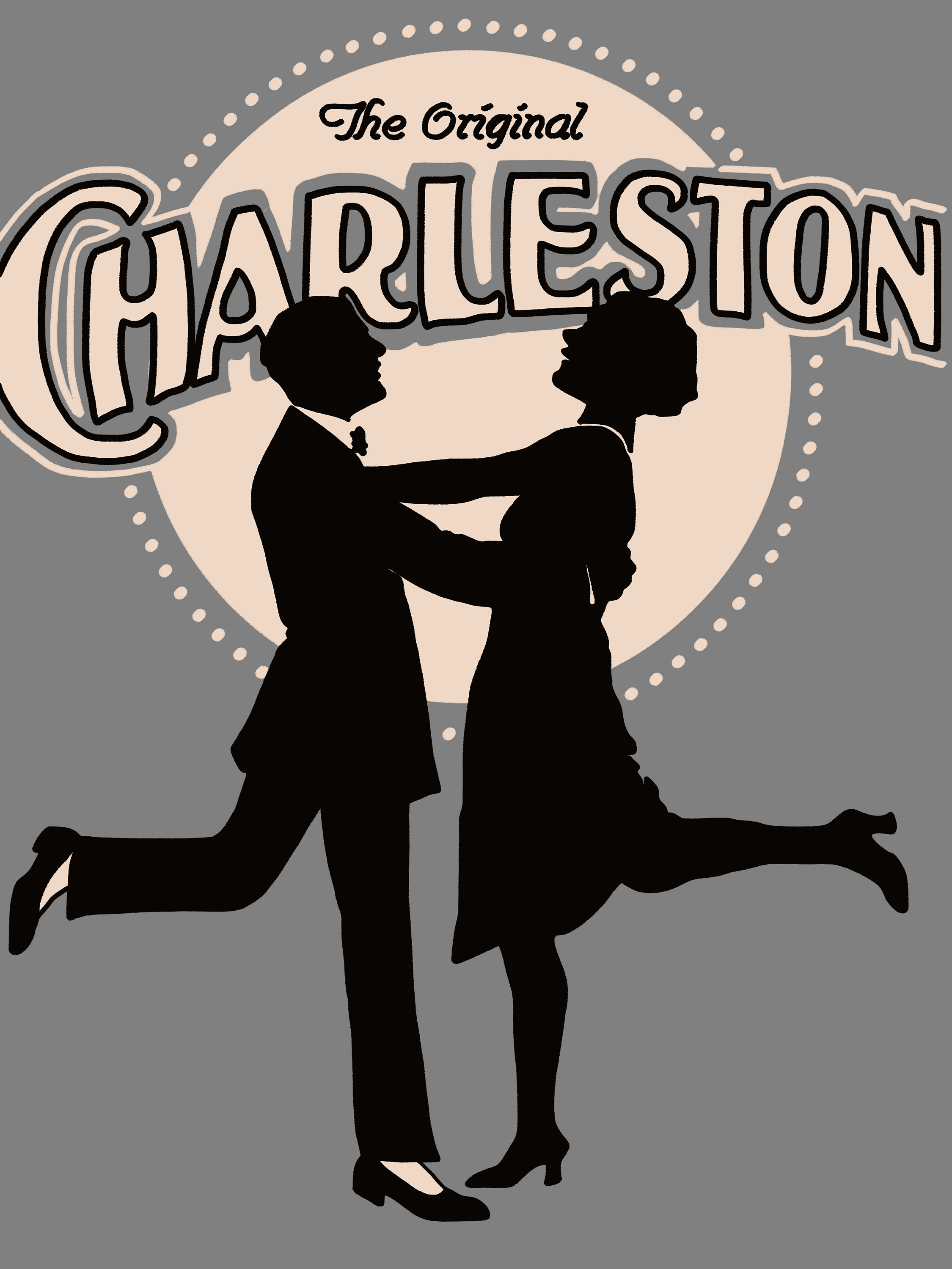 The Original Charleston - Derived From the Cover of a 1920s Sheet Music ...