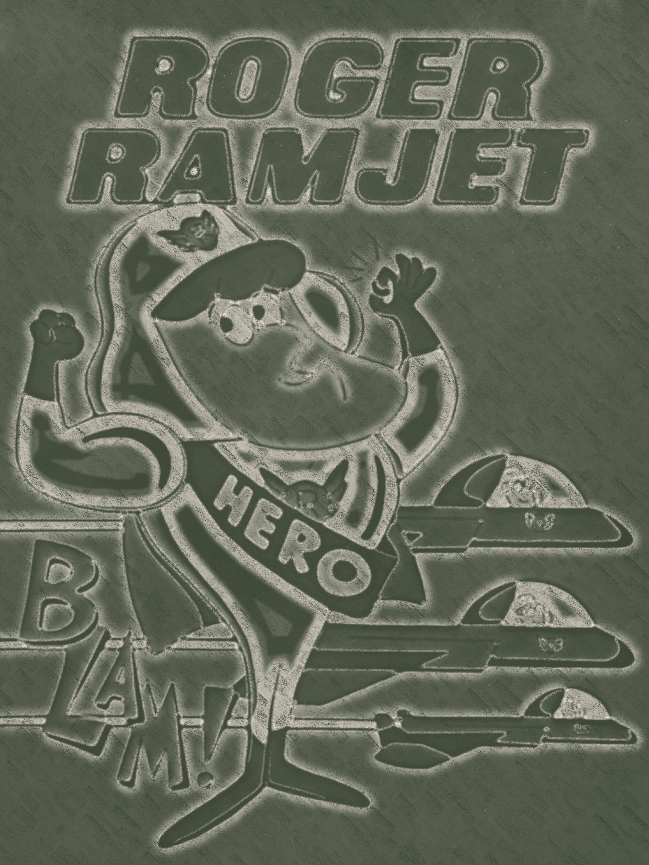 Roger Ramjet - a Genuine 1960s Hero. A Classic Cartoon Image Derived ...