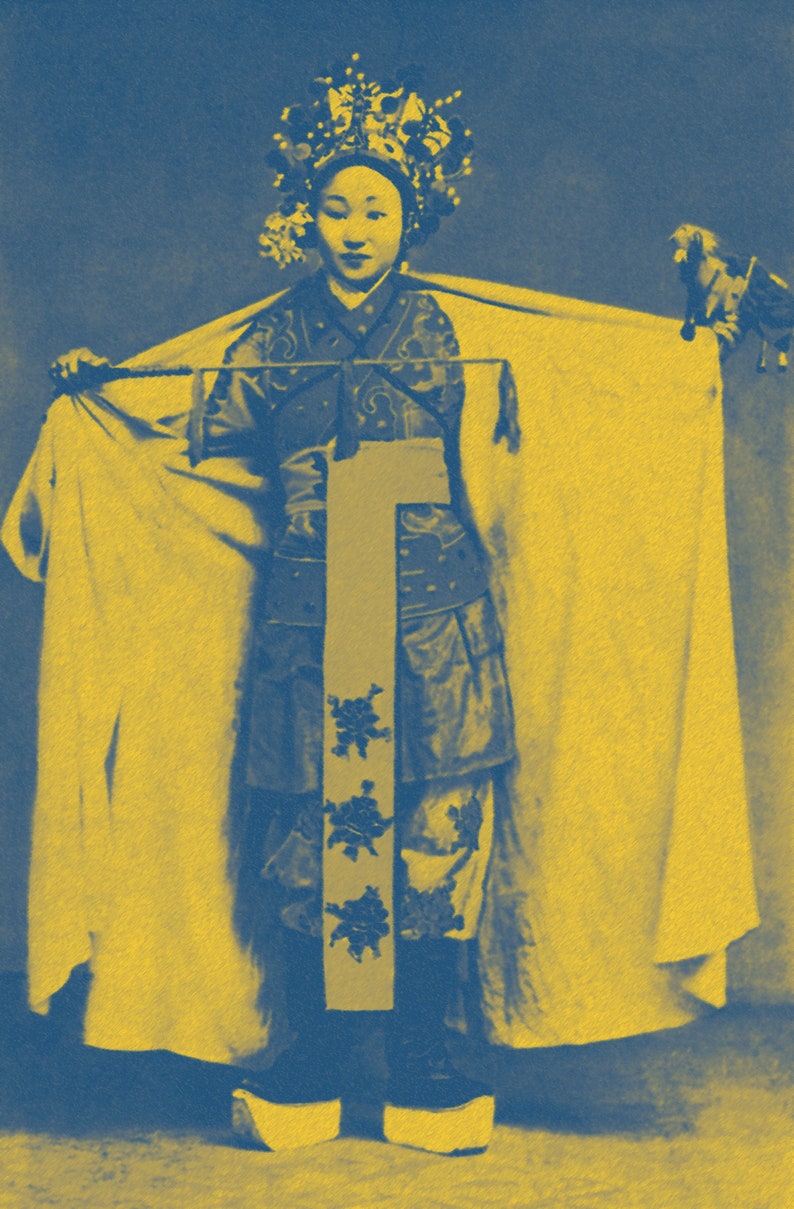 Chinese Performer Circa 1920 - a Great Image From the Early Days of ...