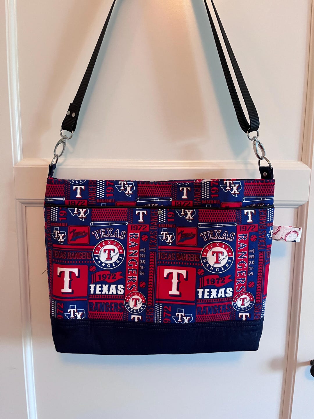 Texas Rangers Handmade Purse, Baseball Team, Crossbody Bag, Gameday ...