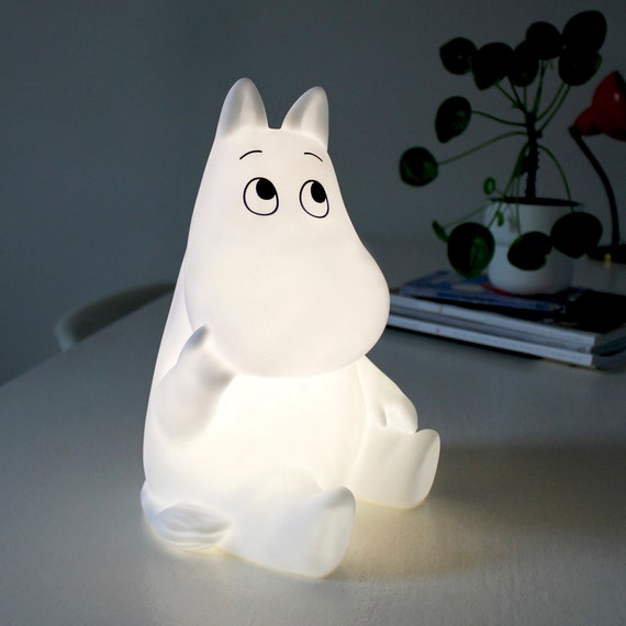 Moomin Sitting Tap LED Light the Moomins Moomin LED Light - Etsy