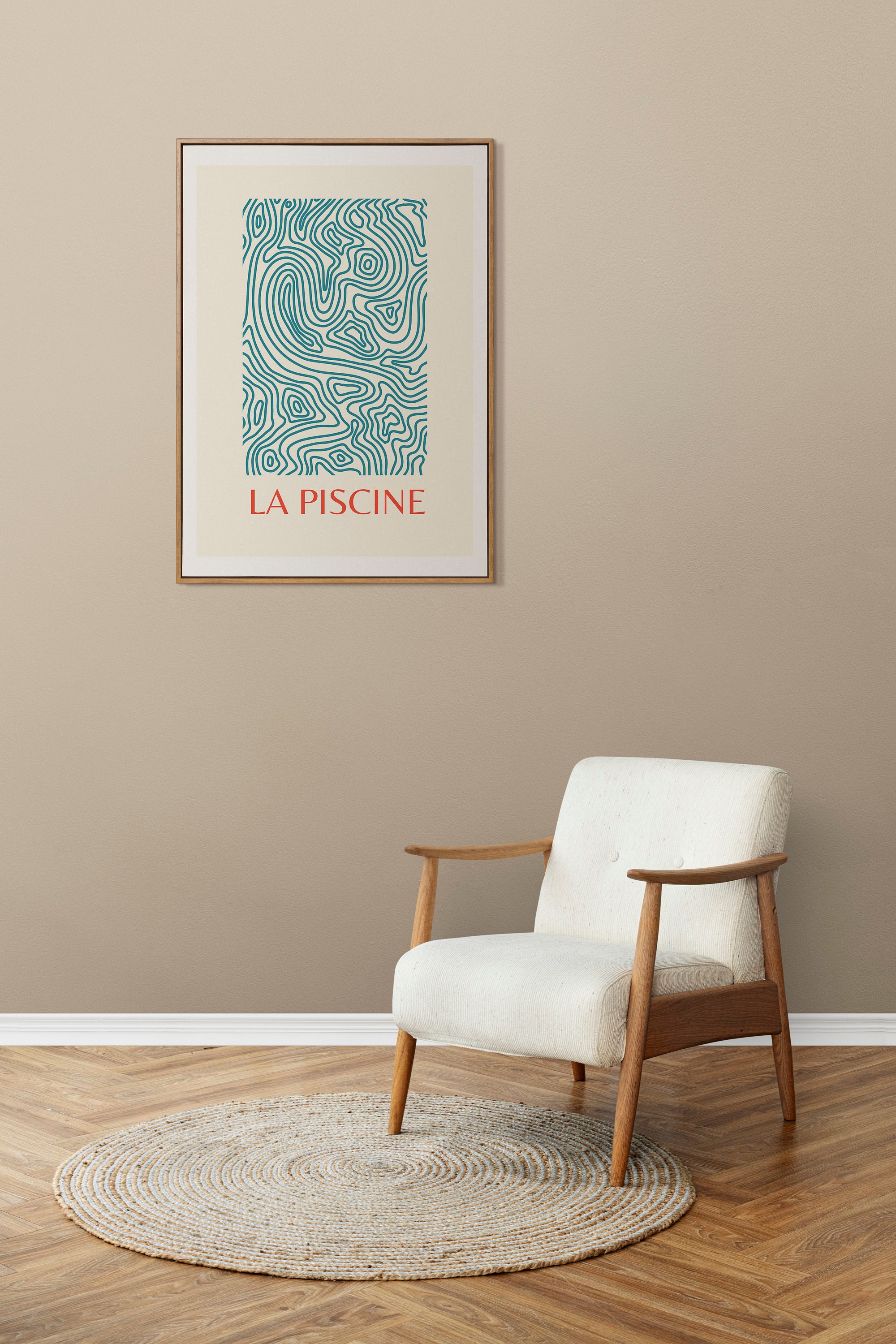 Abstract Art Print French Style Print Classic Retro Print - Etsy