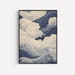 Crashing Waves Print, Waves Art, Sea Poster, Wave Prints, Abstract ...