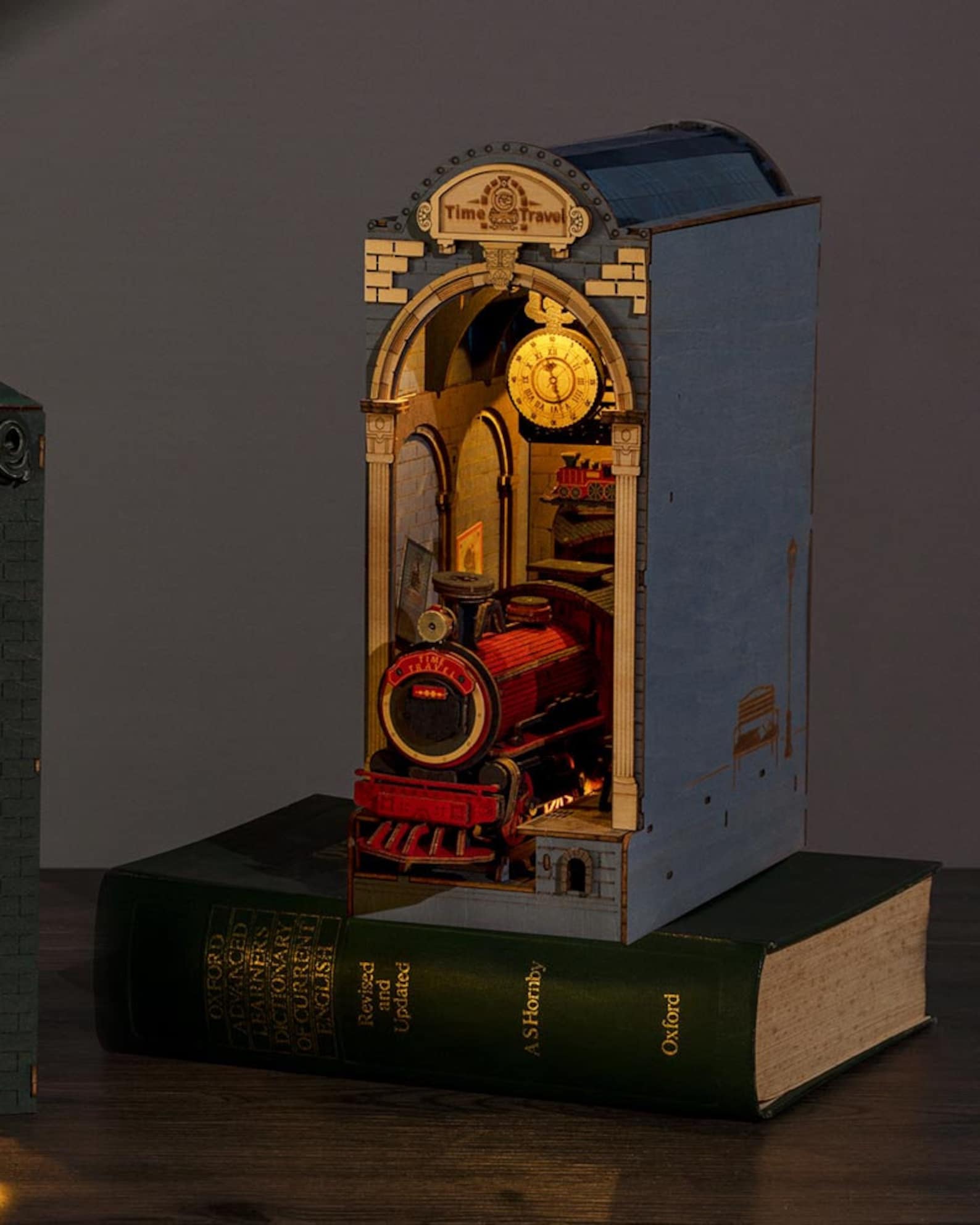 Build Your Own Book Nook, Doll House DIY Kit, Model Set, Miniature Book ...