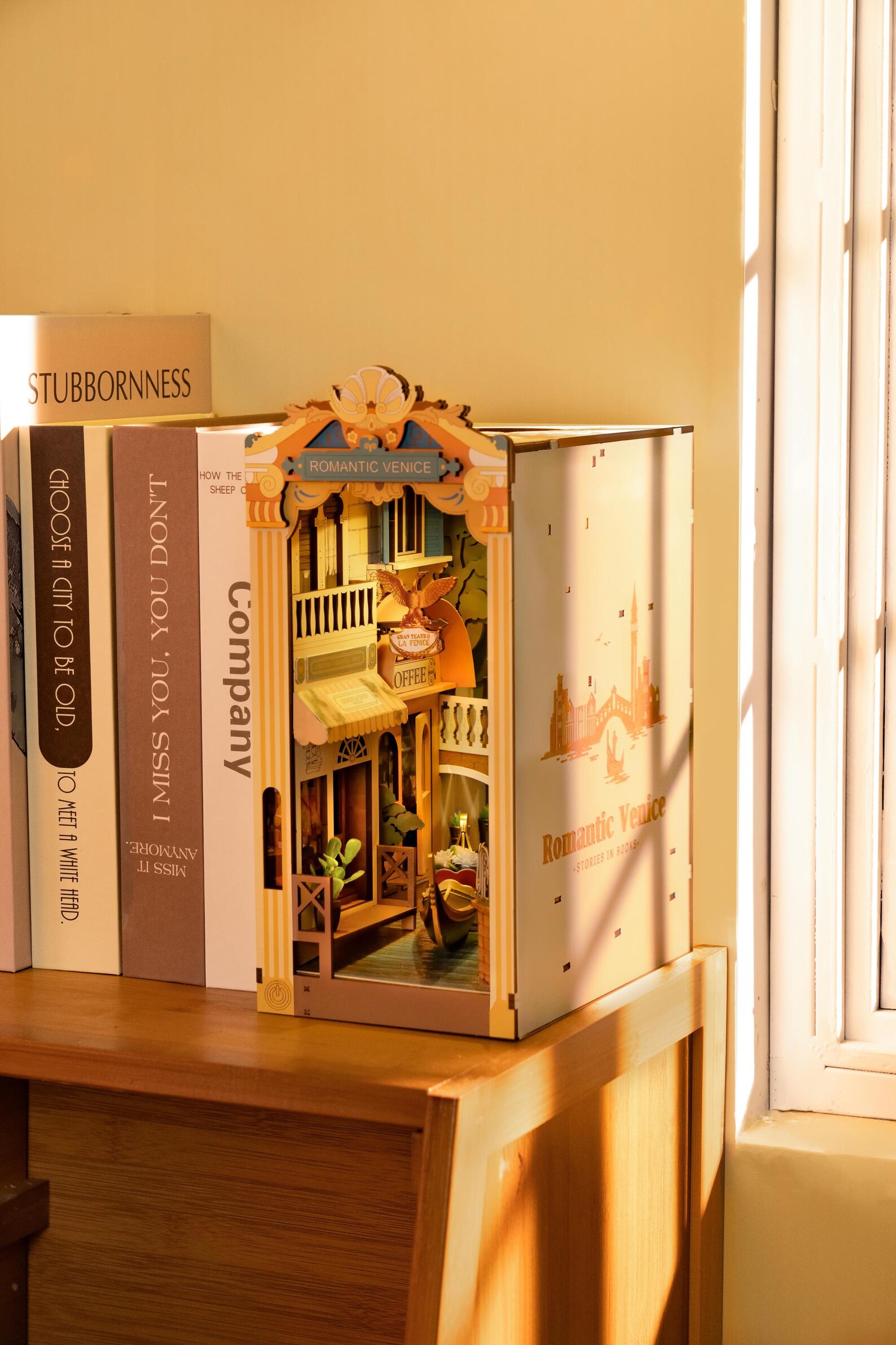Build Your Own Book Nook, Doll House DIY Kit, Model Set, Miniature Book ...