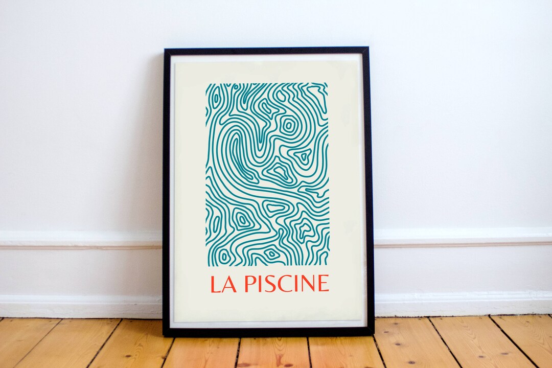 Abstract Art Print French Style Print Classic Retro Print - Etsy