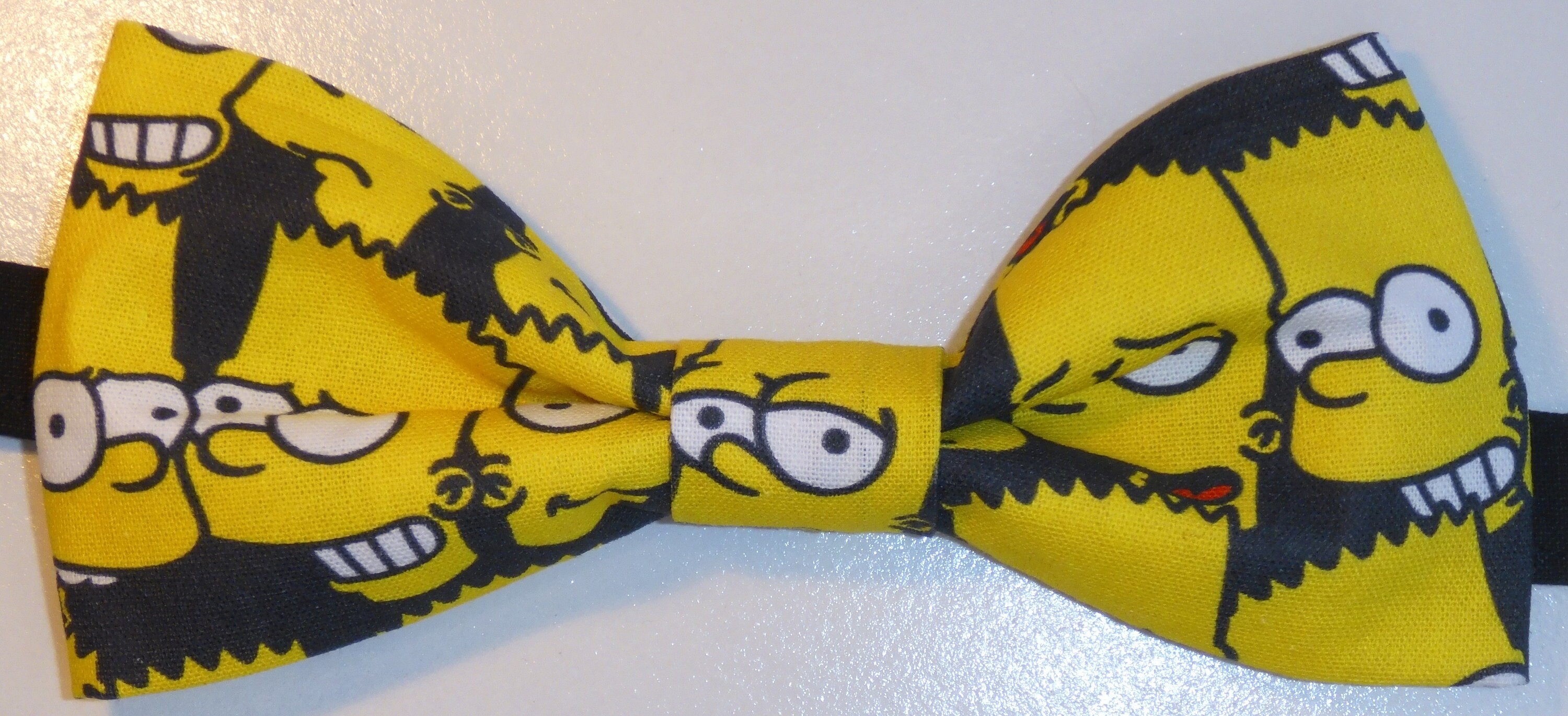 Simpsons, Bart and Duff Beer Fabrics Statement Bow Tie for All Fun ...