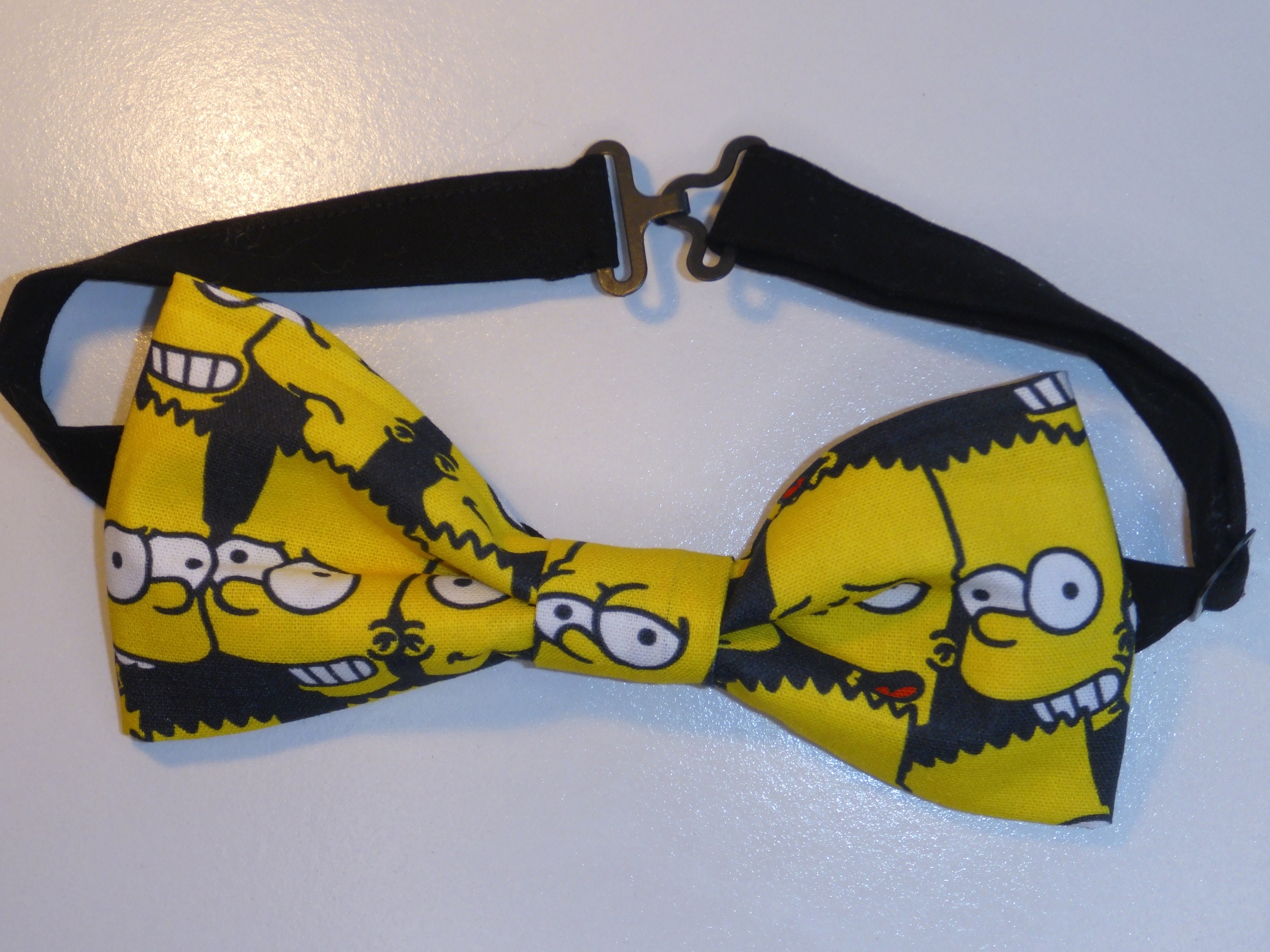 Simpsons, Bart and Duff Beer Fabrics Statement Bow Tie for All Fun ...