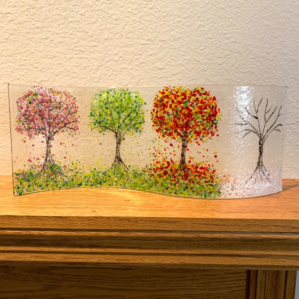 Spring Fused Glass - Etsy