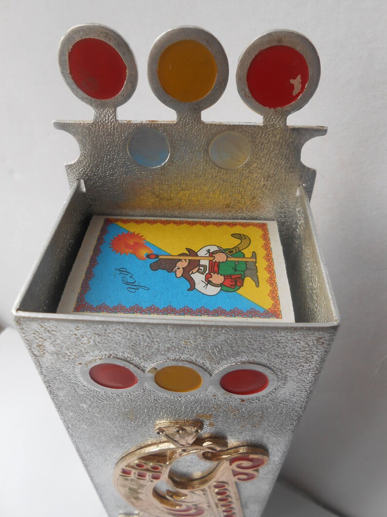 Match Box Vintage 1980s Box for Matches Metal Case the USSR Storage of ...