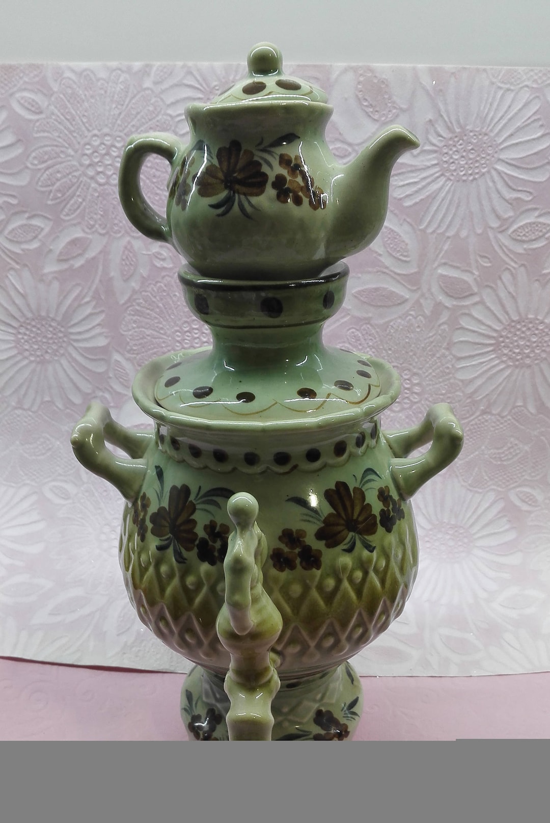 Ceramic Kettle Decorativ Ceramic Samovar Ceramic Decorations Ceramic ...