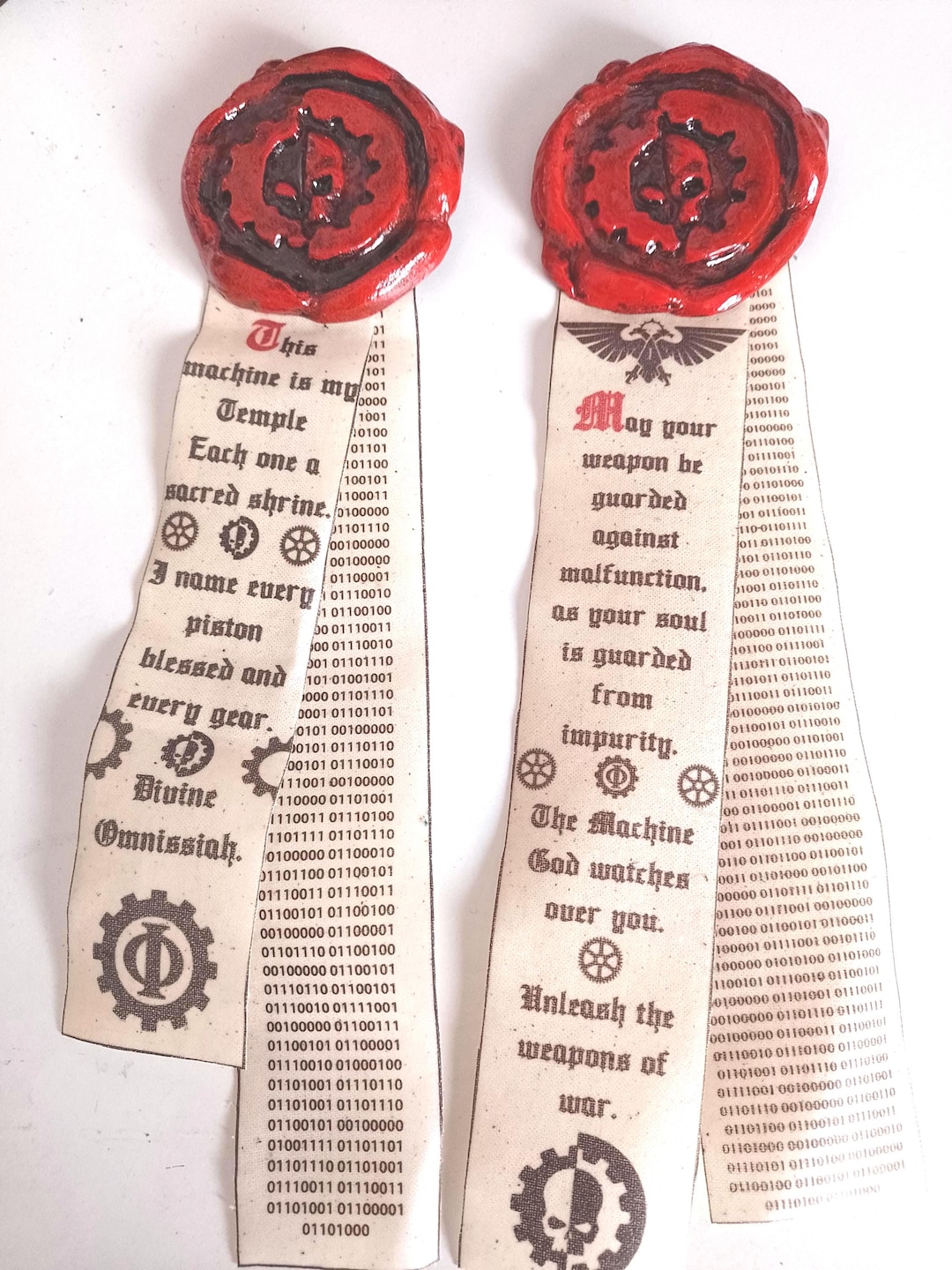 Adeptus Mechanicus Warhammer 40K Seal of Purity Brooch - Etsy UK