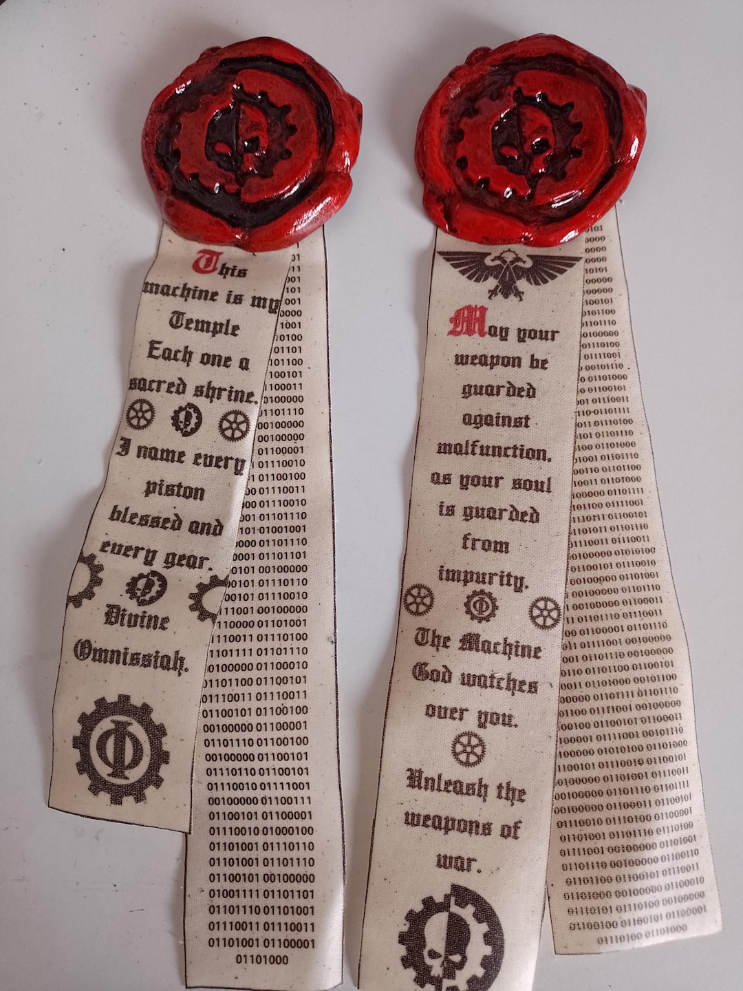 Adeptus Mechanicus Warhammer 40K Seal of Purity Brooch - Etsy